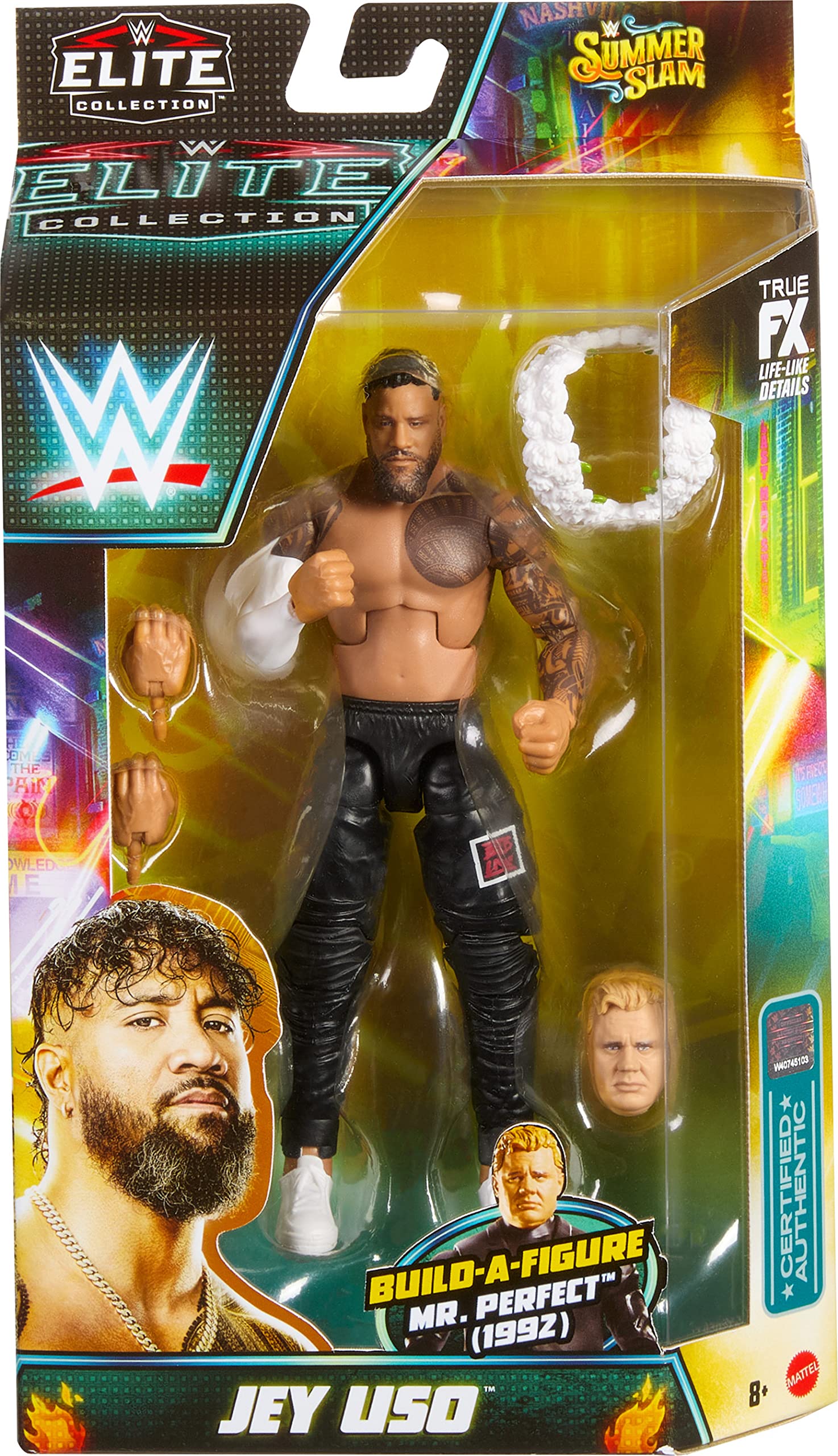 Mua WWE Elite Action Figure SummerSlam Jey USO with Accessory and Mr ...