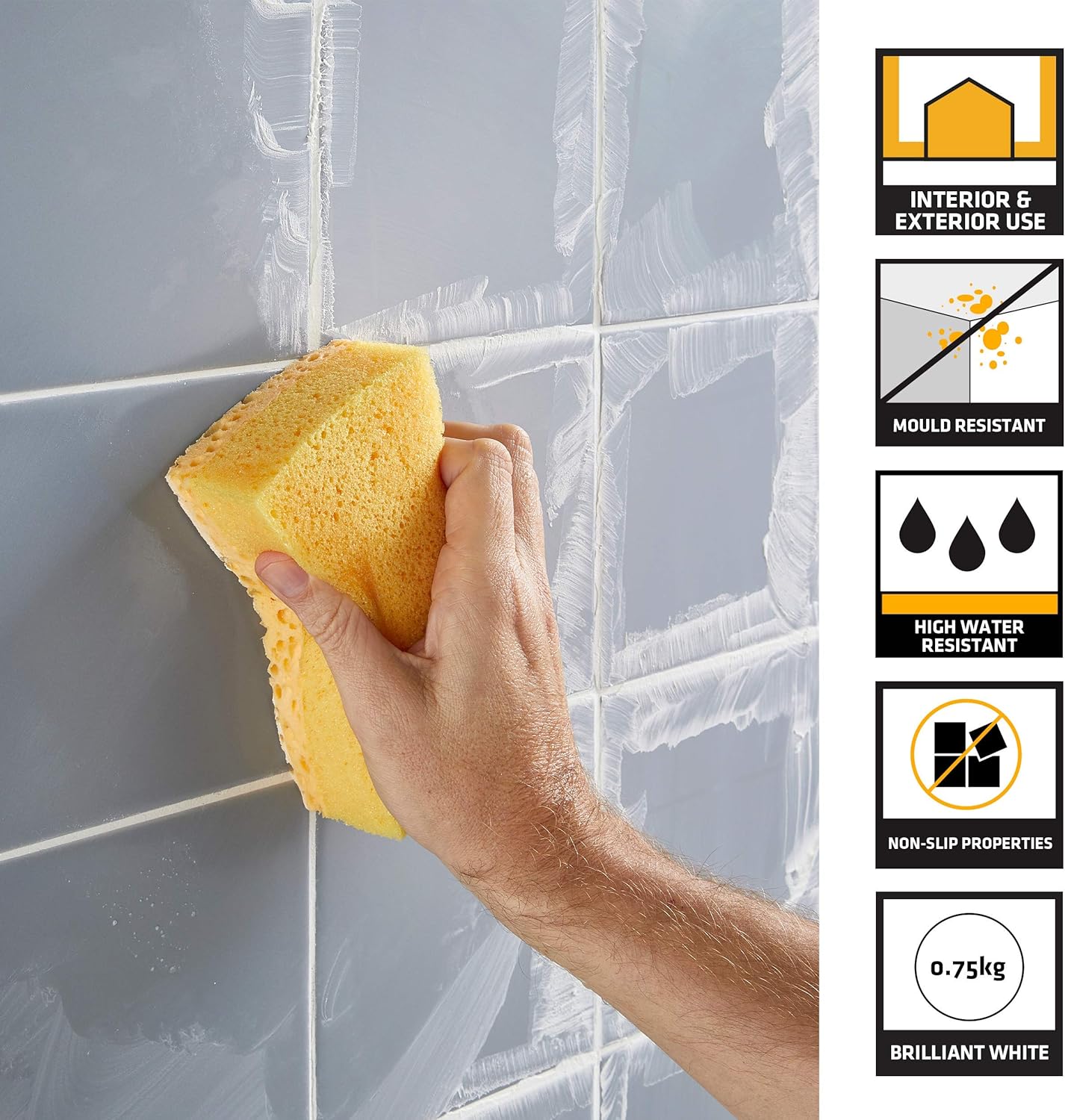 Sika SikaCeram Fix and Grout Waterproof Wall Tile Adhesive And Grout ...