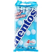 Mentos - Chewy Mint Rolls - Pack of 20 - Refreshing Chewy Candy for On ...