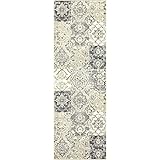 Amazon.com: Maples Rugs Distressed Lexington Non Slip Runner Rug For ...