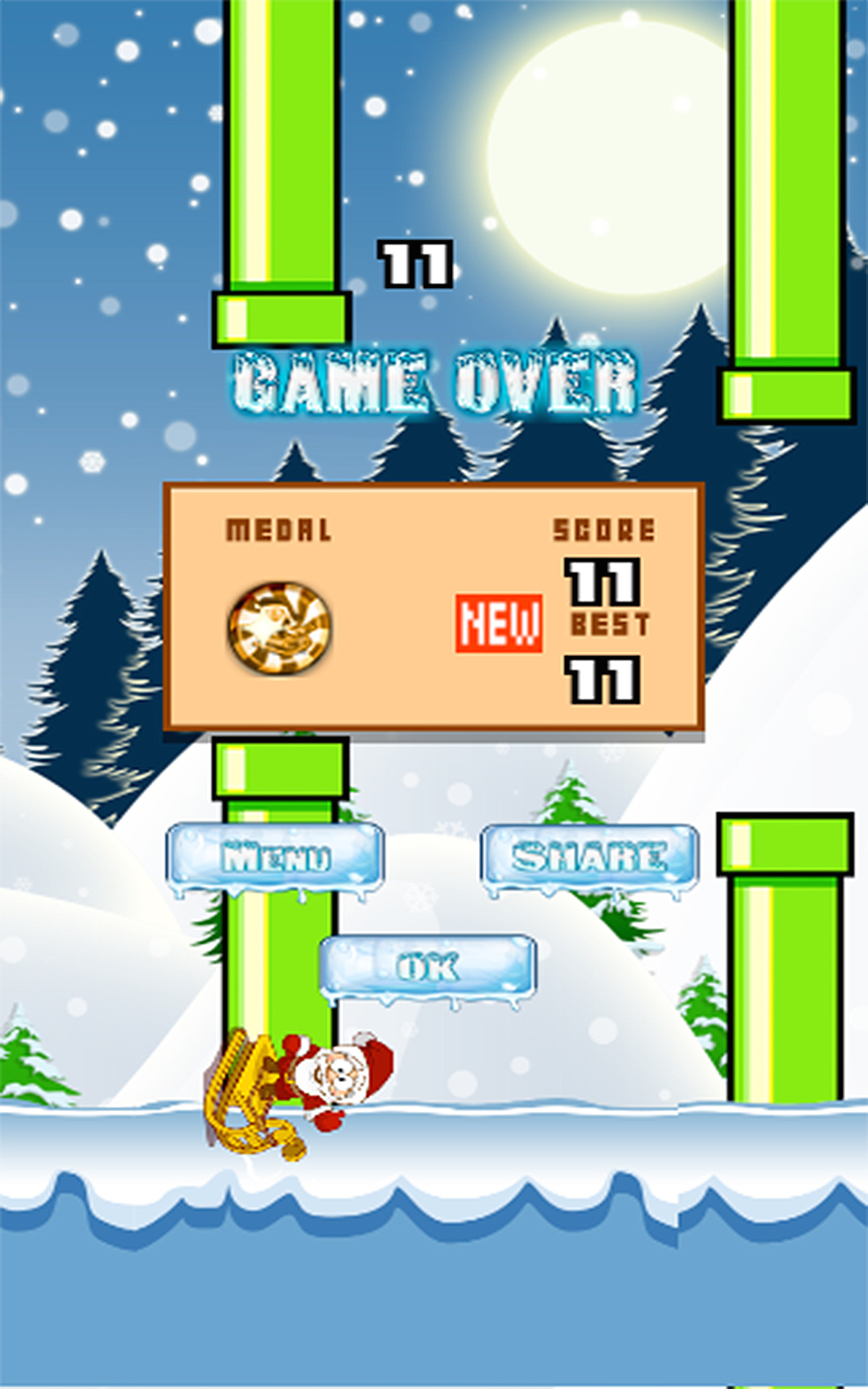 Flappy Santa : Amazon.es: Apps y Juegos