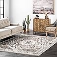 Amazon.com: nuLOOM Fringed Performance Indoor Area Rug, Power Loomed ...