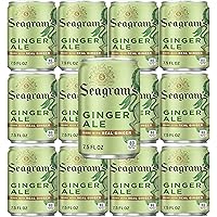 Amazon.com : Seagram's Ginger Ale, 7.5 Fl Oz Mini Can (Pack of 18 ...