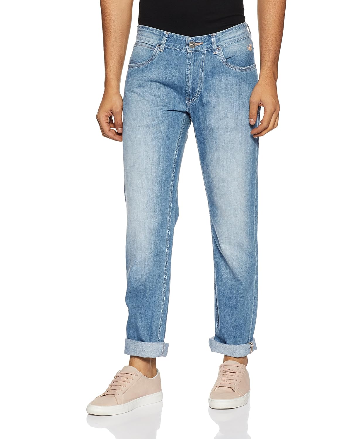 Buy Flying Machine Men's Slim Fit Jeans (FMJN5227_Washed Denim_32W x ...