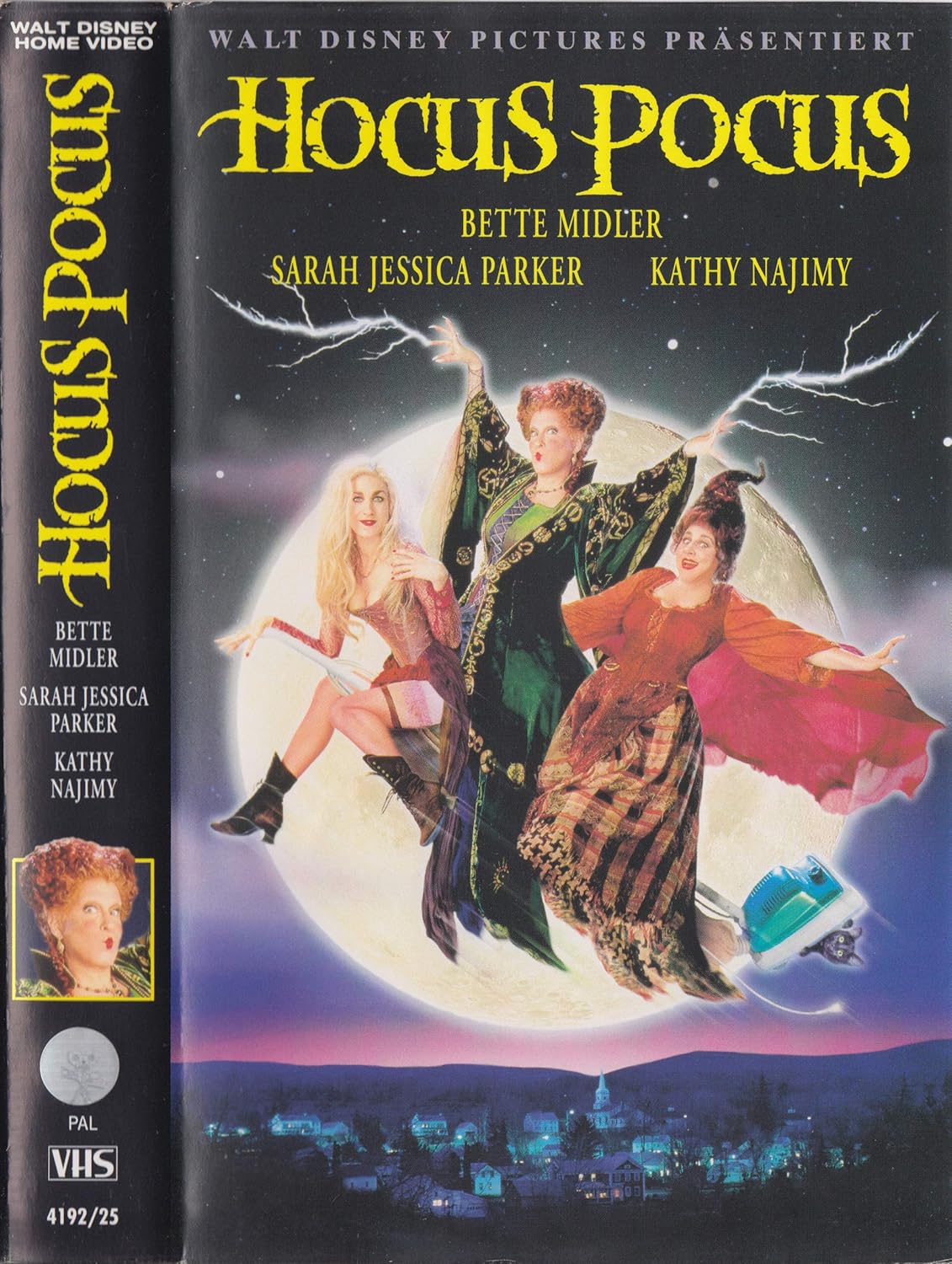 Hocus Pocus [VHS]: Midler, Bette, Najimy, Kathy, Parker, Sarah Jessica ...