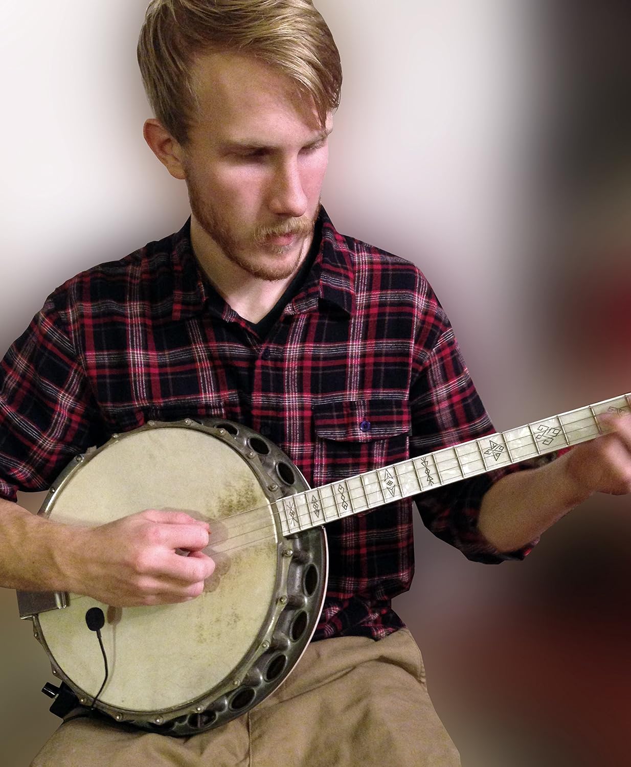 The Feather Openback Banjo Pickup with Flexible Micro-Gooseneck by ...
