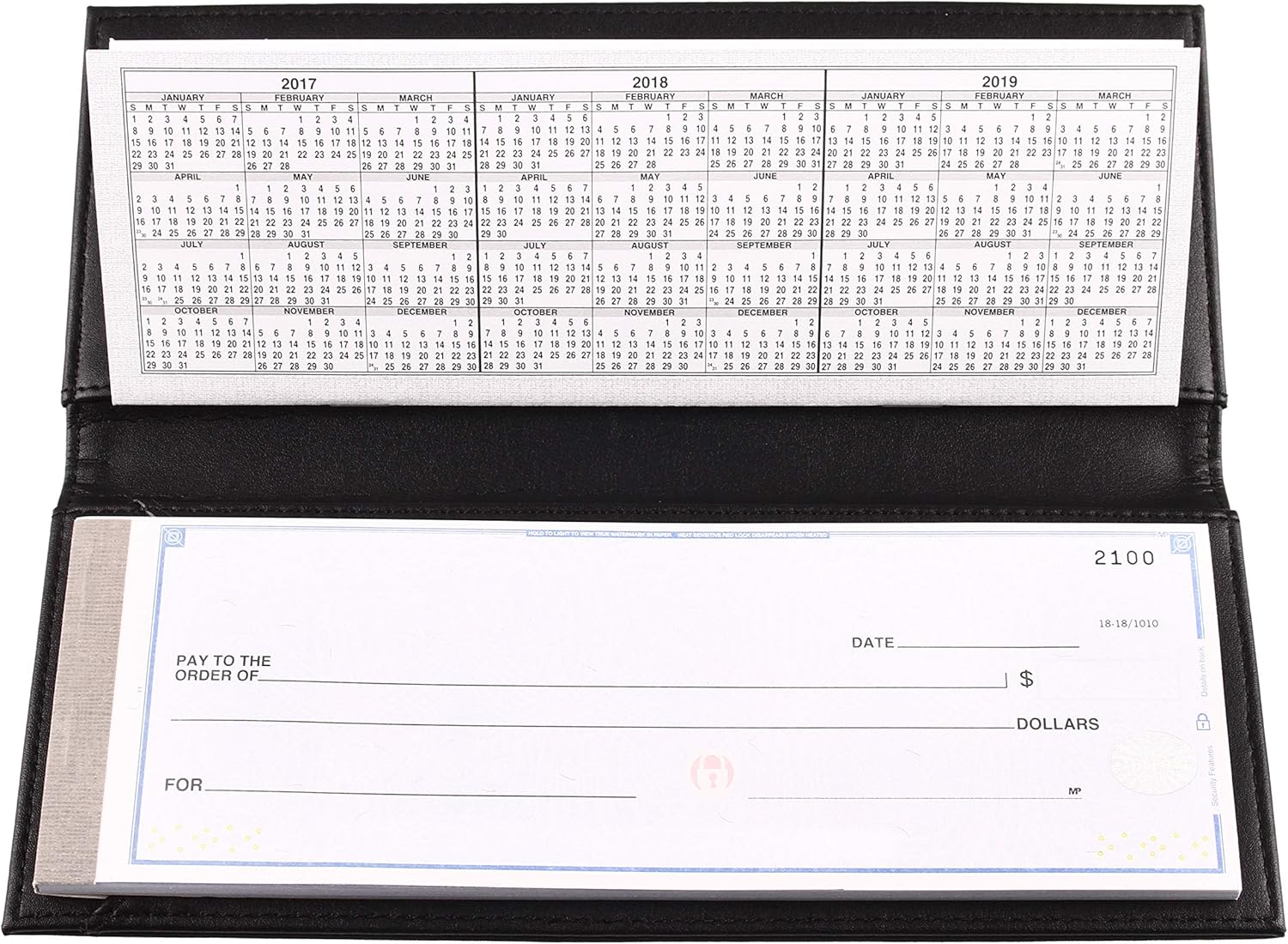 1 GREY MARBLE VINYL CHECK BOOK COVER & 12 CHECKBOOK TRANSACTION ...