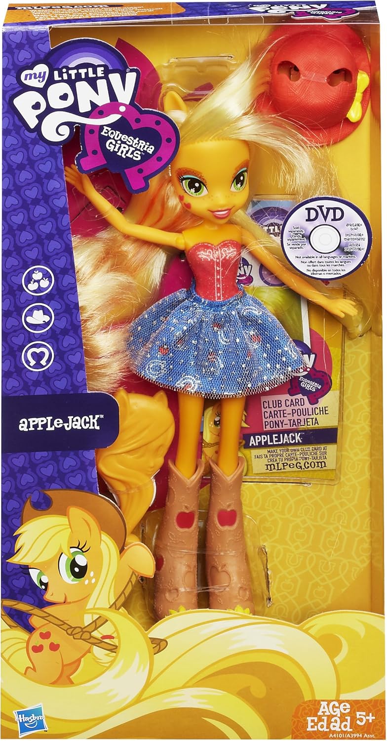 My Little Pony Equestria Girls - Applejack, Dolls - Amazon Canada