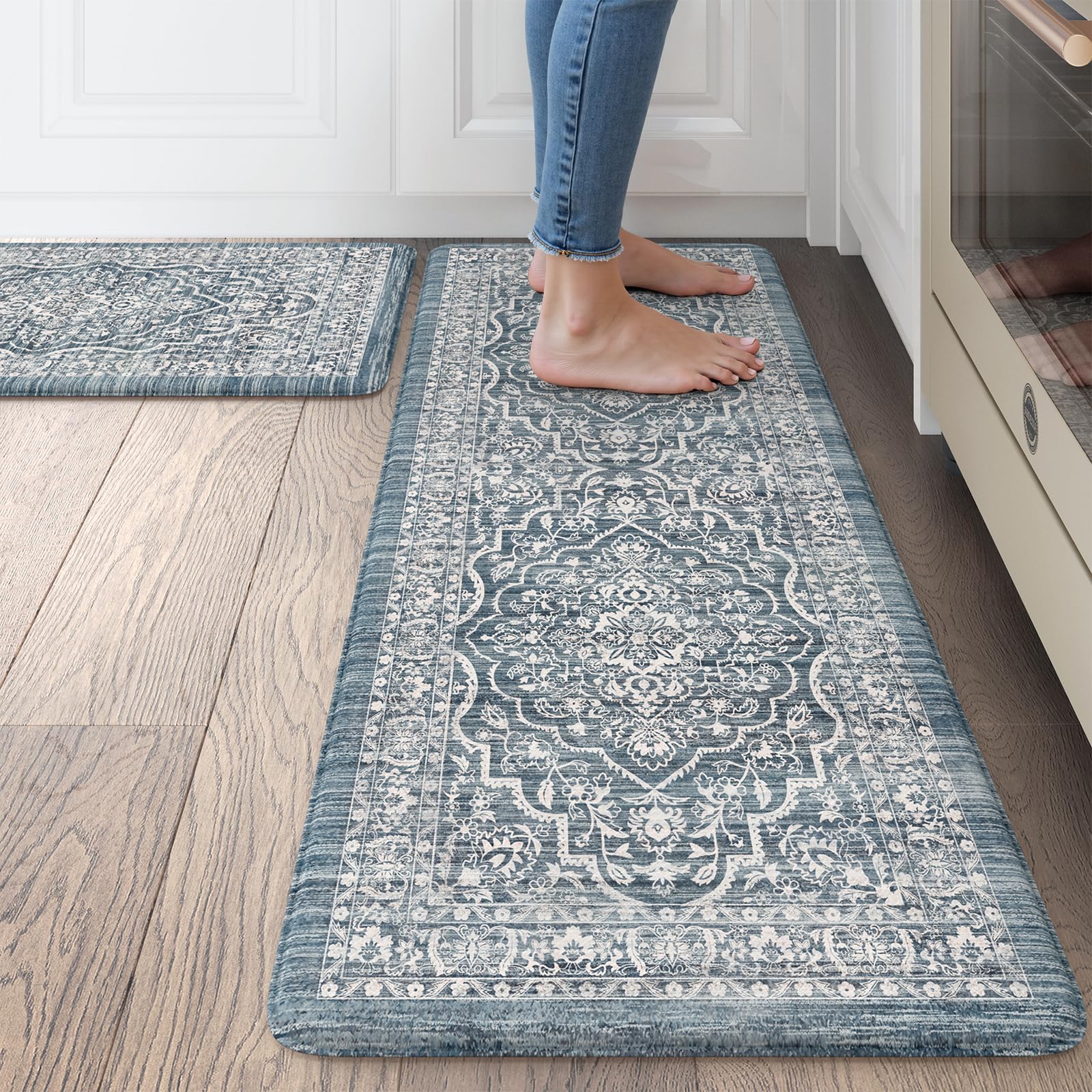 Ailsan Kitchen Mats Cushioned Anti Fatigue,Kitchen Mats for Floor 2 ...
