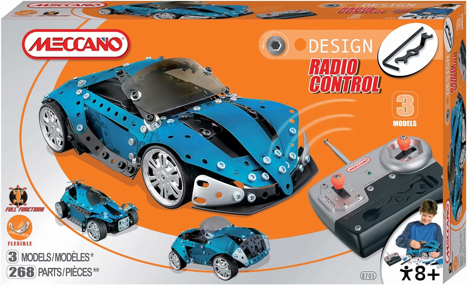 MECCANO Design Concept Car RC: Amazon.co.uk: Toys & Games