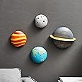 Amazon.com: AWNR Planet Statue Space Decor: 4Pcs Solar System Sculpture ...