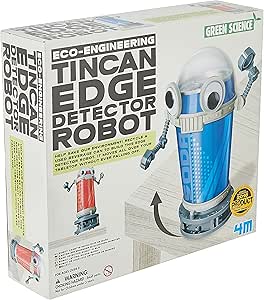 Amazon.com: 4M Tin Can Edge Detector Robot - DIY Science Construction ...