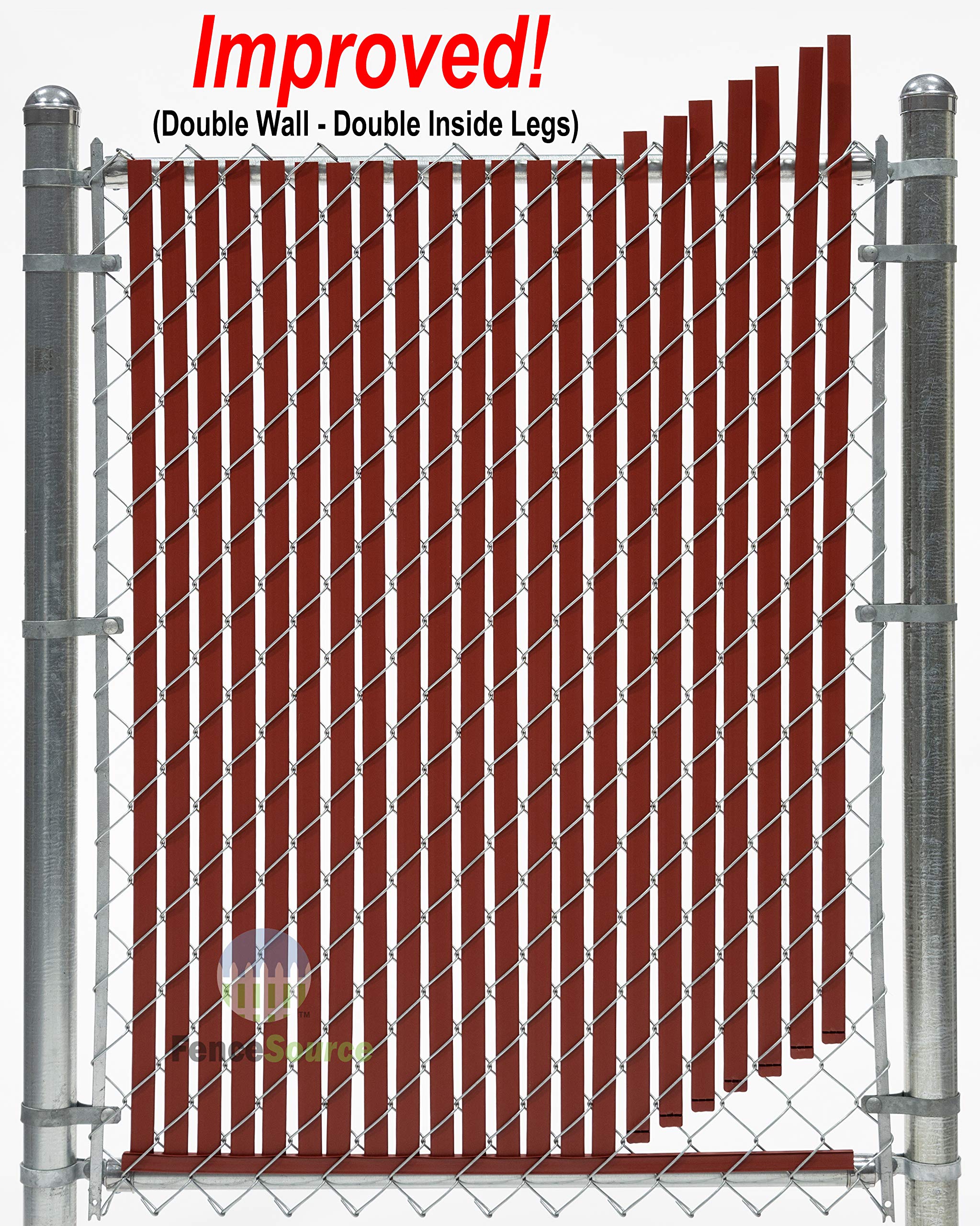 Buy Fence Source Double-Double Bottom Locking Privacy Fence Slat (9 ...