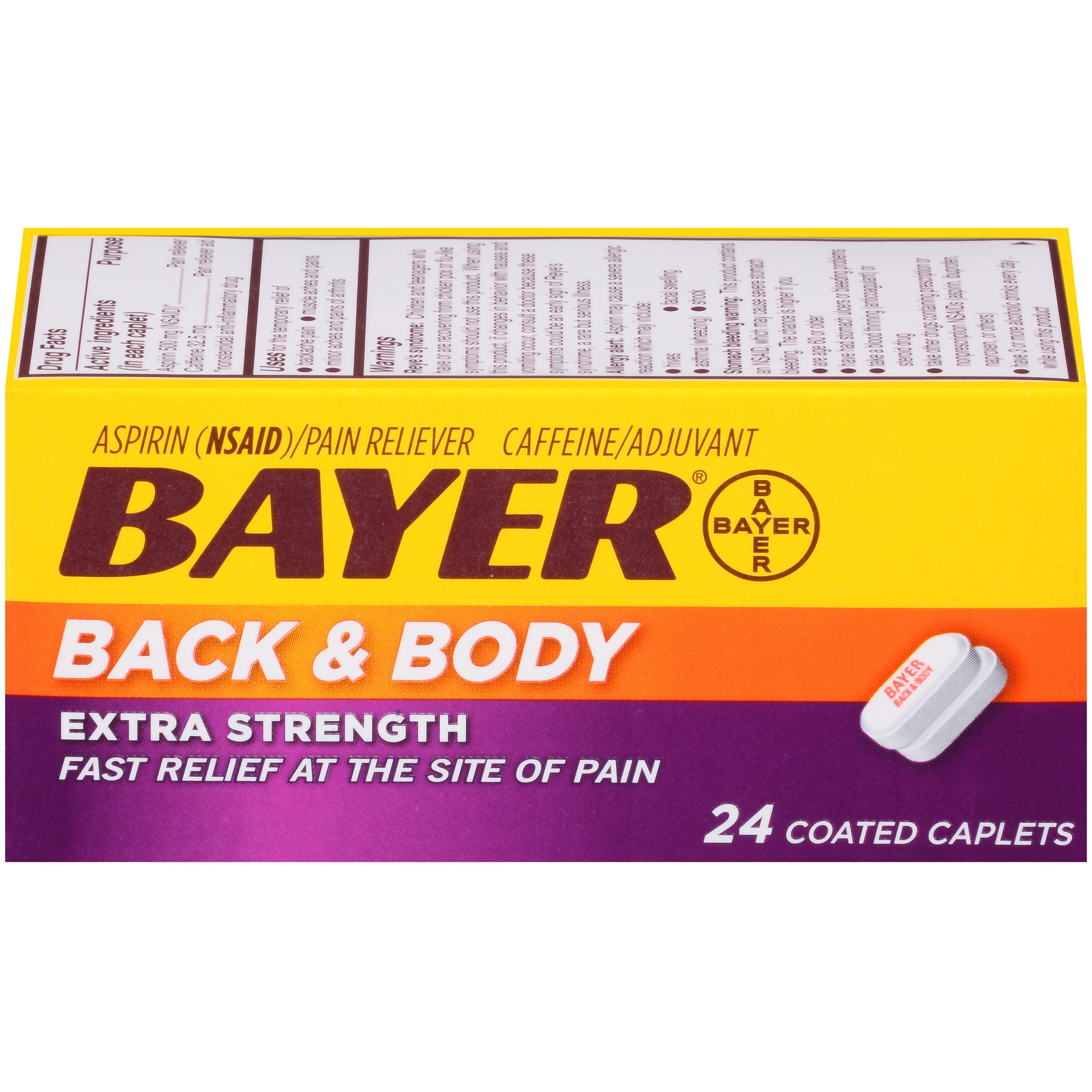 Mua Bayer Back & Body Extra Strength Aspirin, 500mg Coated Tablets ...