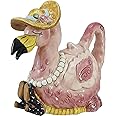 Amazon.com: Blue Sky Ceramic Miss Precious Flamingo Teapot : Home & Kitchen