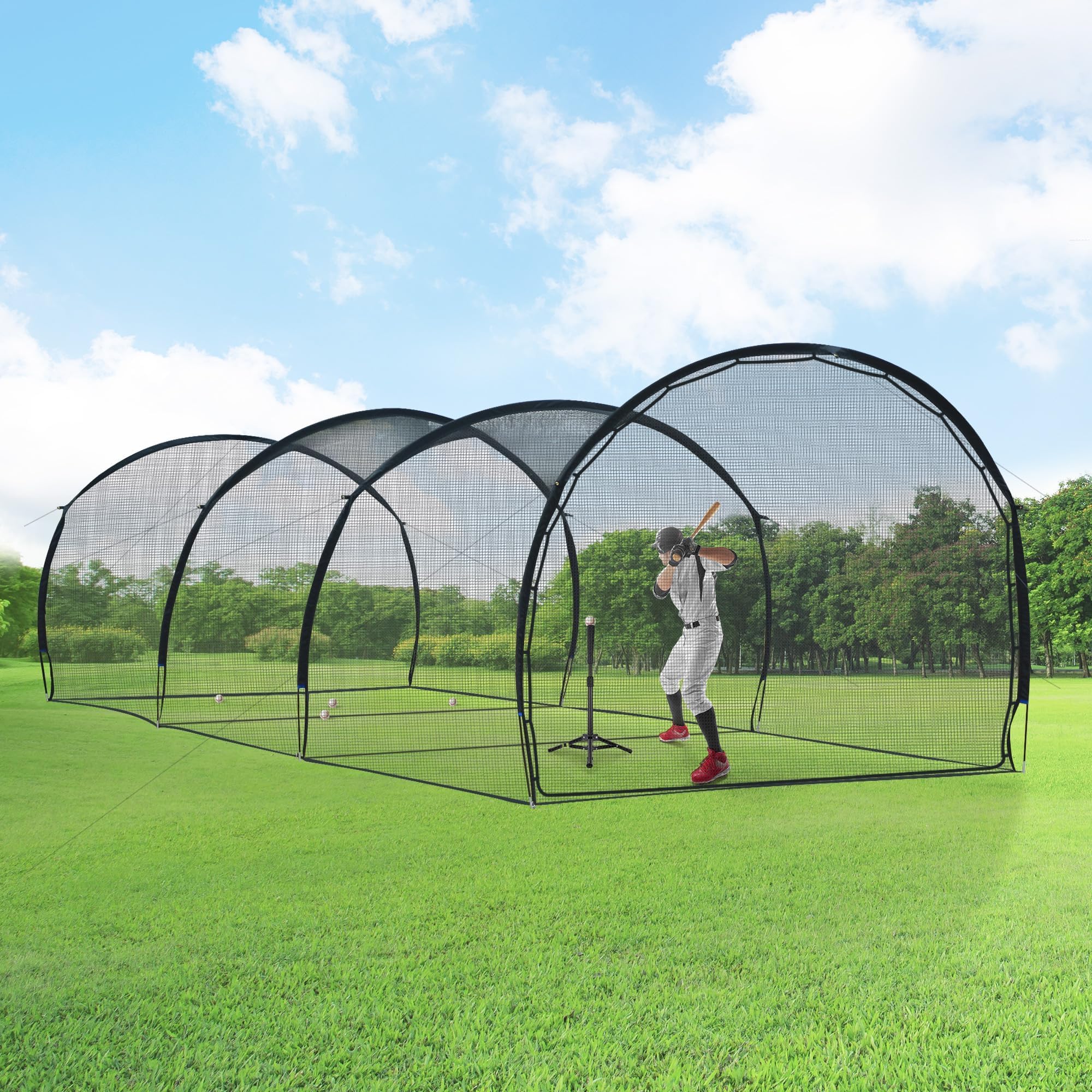 Batting Cage With Pitching Machine Pitching Machine Kapler Baseball