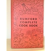 Rumford Complete Cook Book: lily haxworth wallace: Amazon.com: Books