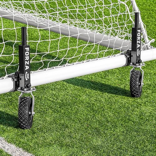 FORZA Alu110 Replacement Soccer Goal Weights & Wheels | 4 Weights and 2 ...