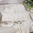 Amazon.com: Velvyn Chenille Pillow Cover 14x35 inch, Farmhouse Textured ...