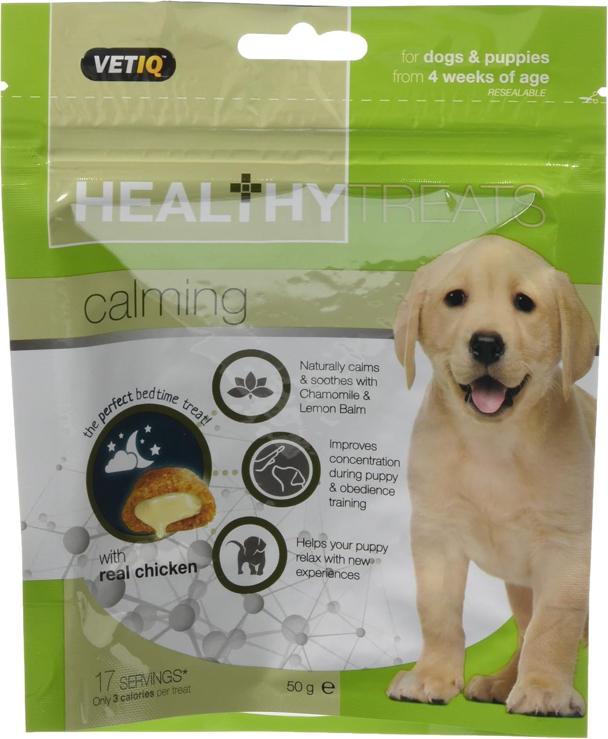 VetIQ Calming Treats for Puppies, 50 g (pack of 6) – BigaMart
