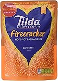 Tilda Limited Edition Peri Peri Steamed Basmati Rice 250g(pack of 6 ...