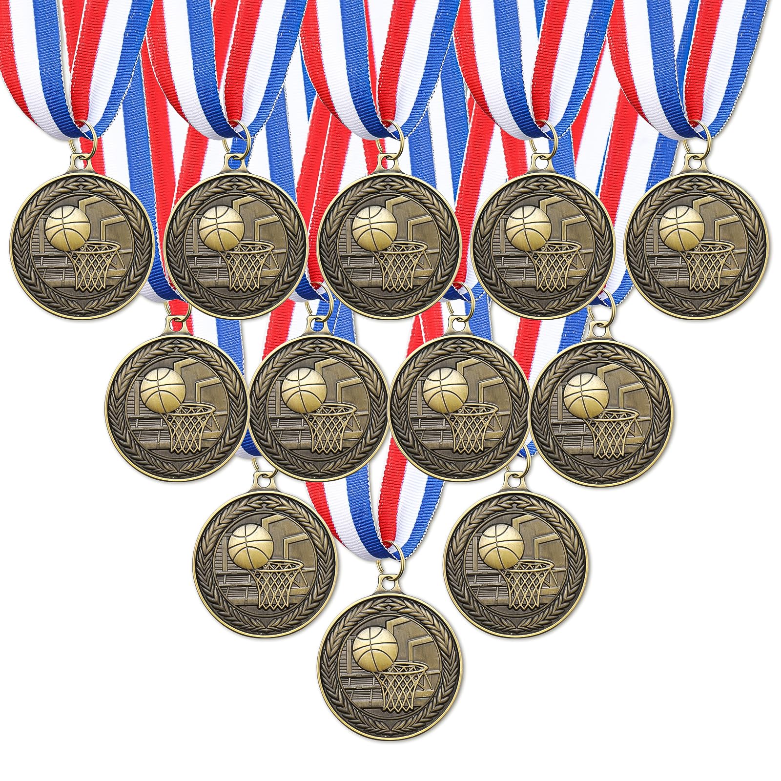Mua RoundFunny 12 Pcs Award Medals Winner Medals Gold Medals Bulk Gold ...