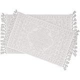 Amazon.com: French Connection 2 Piece Bath Rug Set, 17"x24"/20"x34 ...