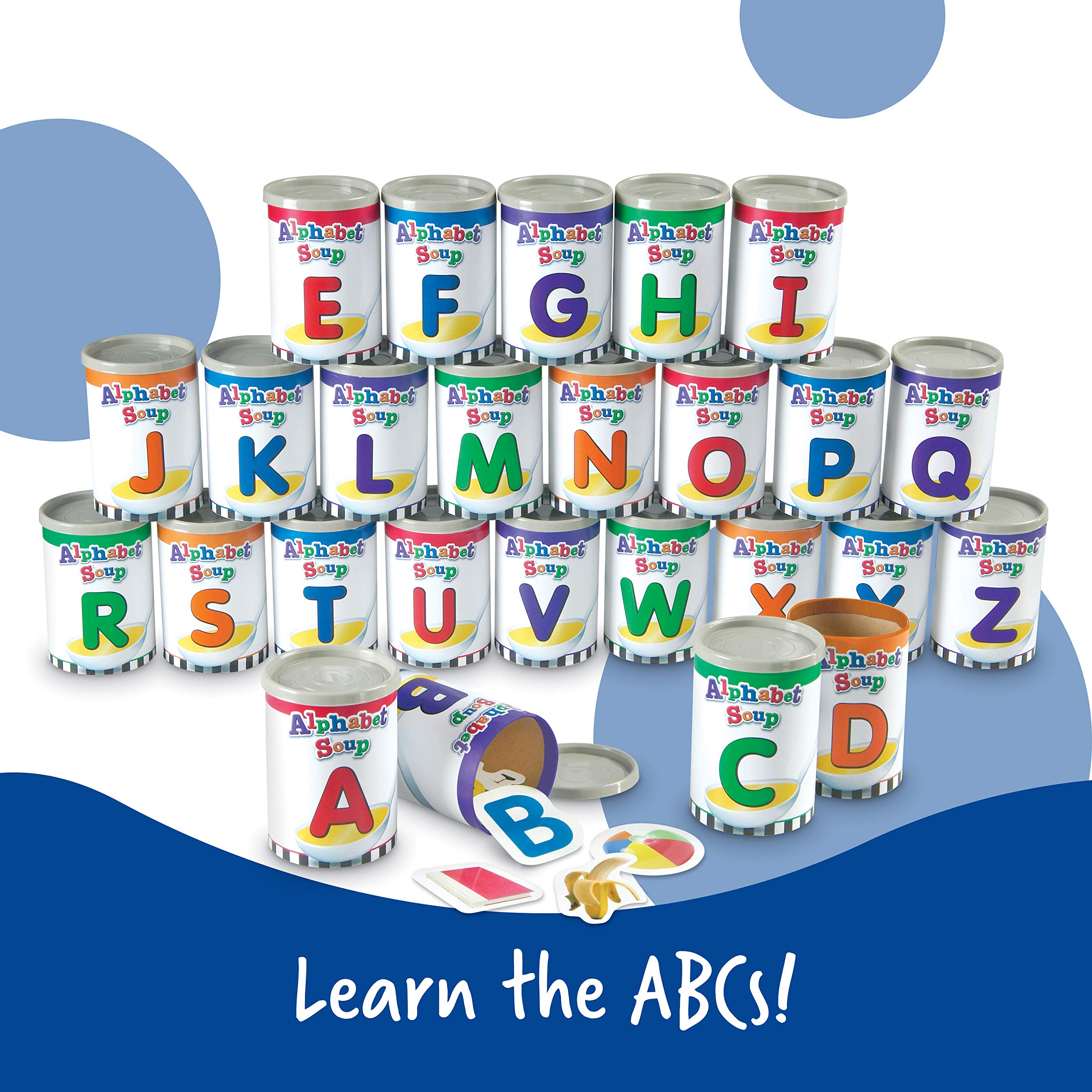 Mua Learning Resources Alphabet Soup Sorters - 208 Pieces, Ages 3 ...