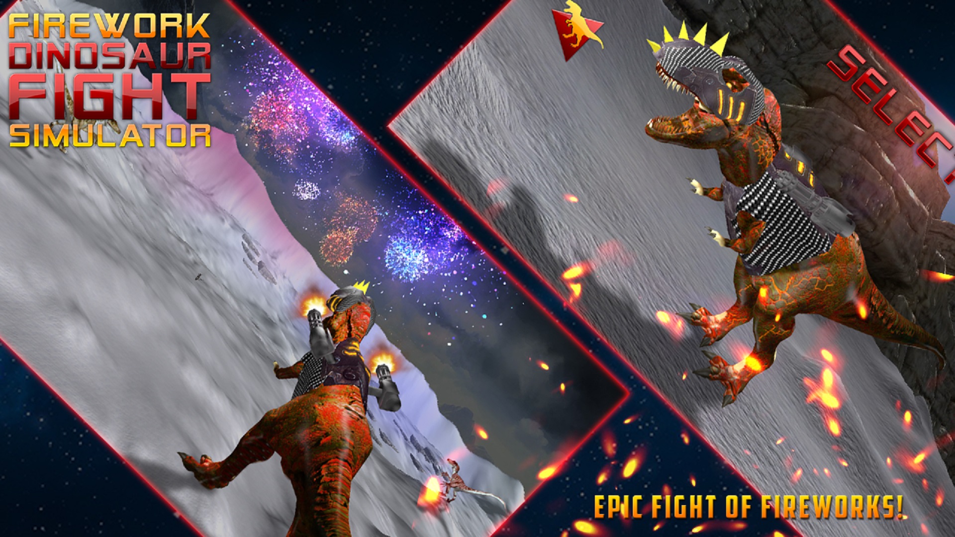 Firework Dinosaur Fight Simulator:Amazon.in:Appstore for Android