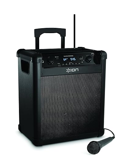 Ion Audio Block Rocker Bluetooth Speakers with Mic, Black: Amazon.in ...