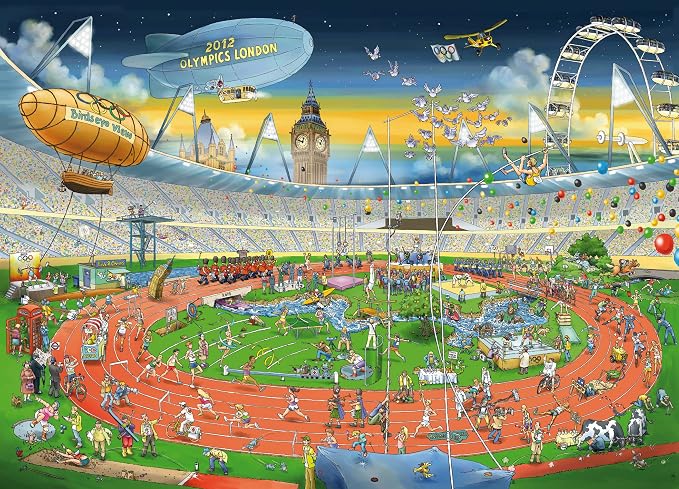 1000 Piece Jigsaw Puzzle - Olympics London: Amazon.co.uk: Electronics