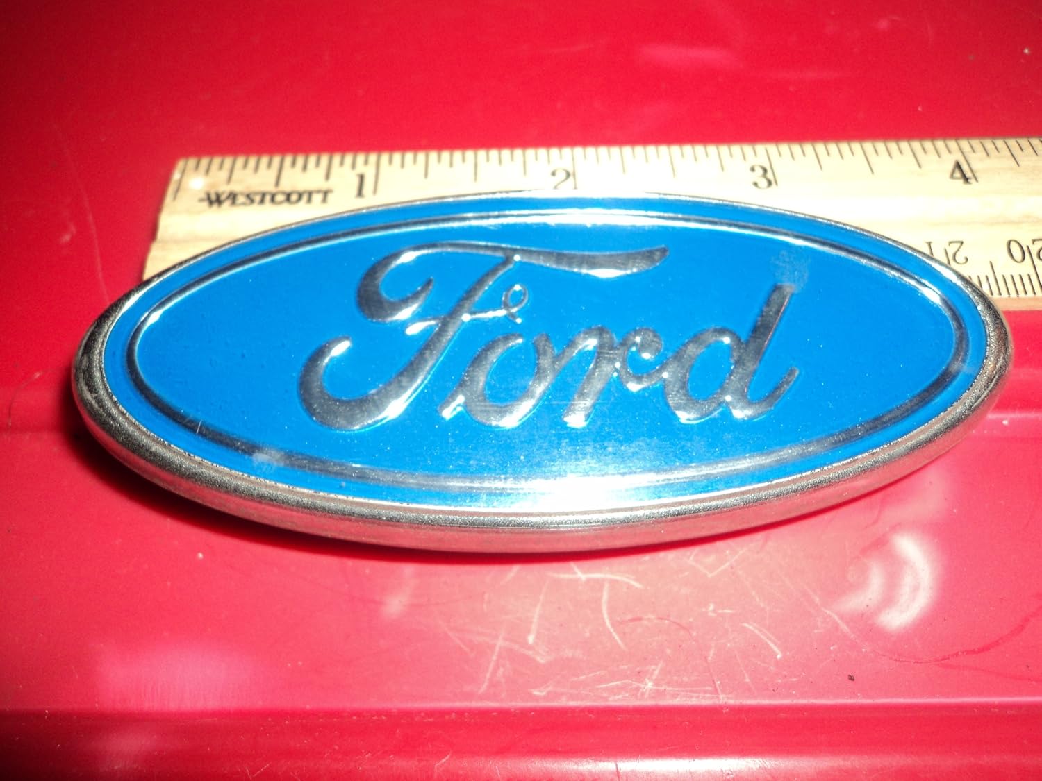 Amazon.com: FORD TRUNK BLUE OVAL LOGO SYMBOL EMBLEM BADGE DECAL F6DB ...