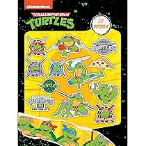 Ninja Turtle Water Labels Amazon.com TMNT Teenage Mutant Ninja