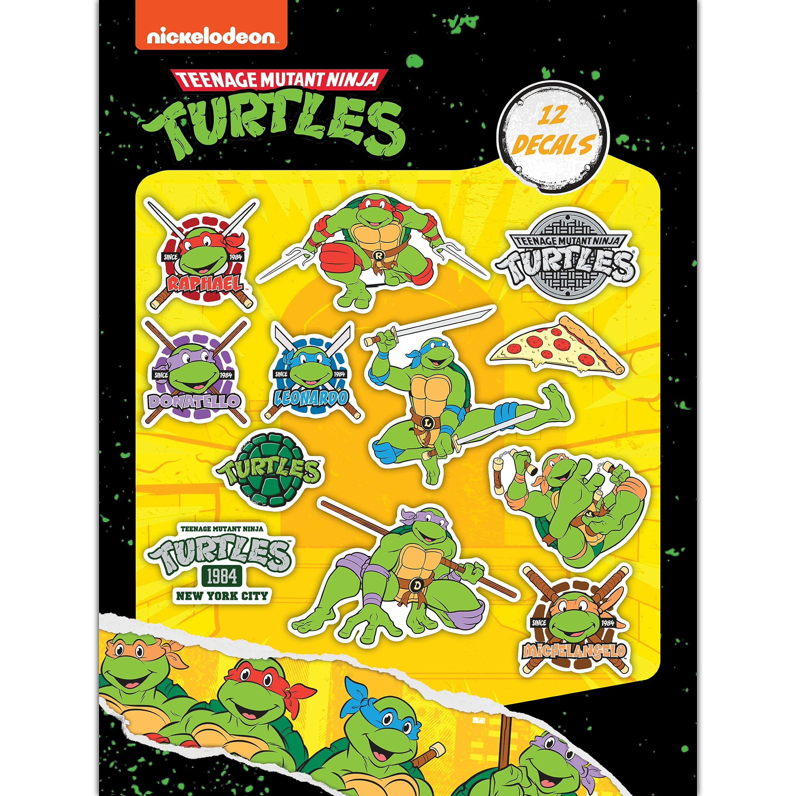 Mua TMNT Teenage Mutant Ninja Turtles Vinyl Decals - Leo, Raph, Mikey, Donnie Ninja Turtle ...