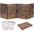 Amazon.com: DND DM Screen 5e, D&D Dungeon Master Screen 3D Faux Leather ...