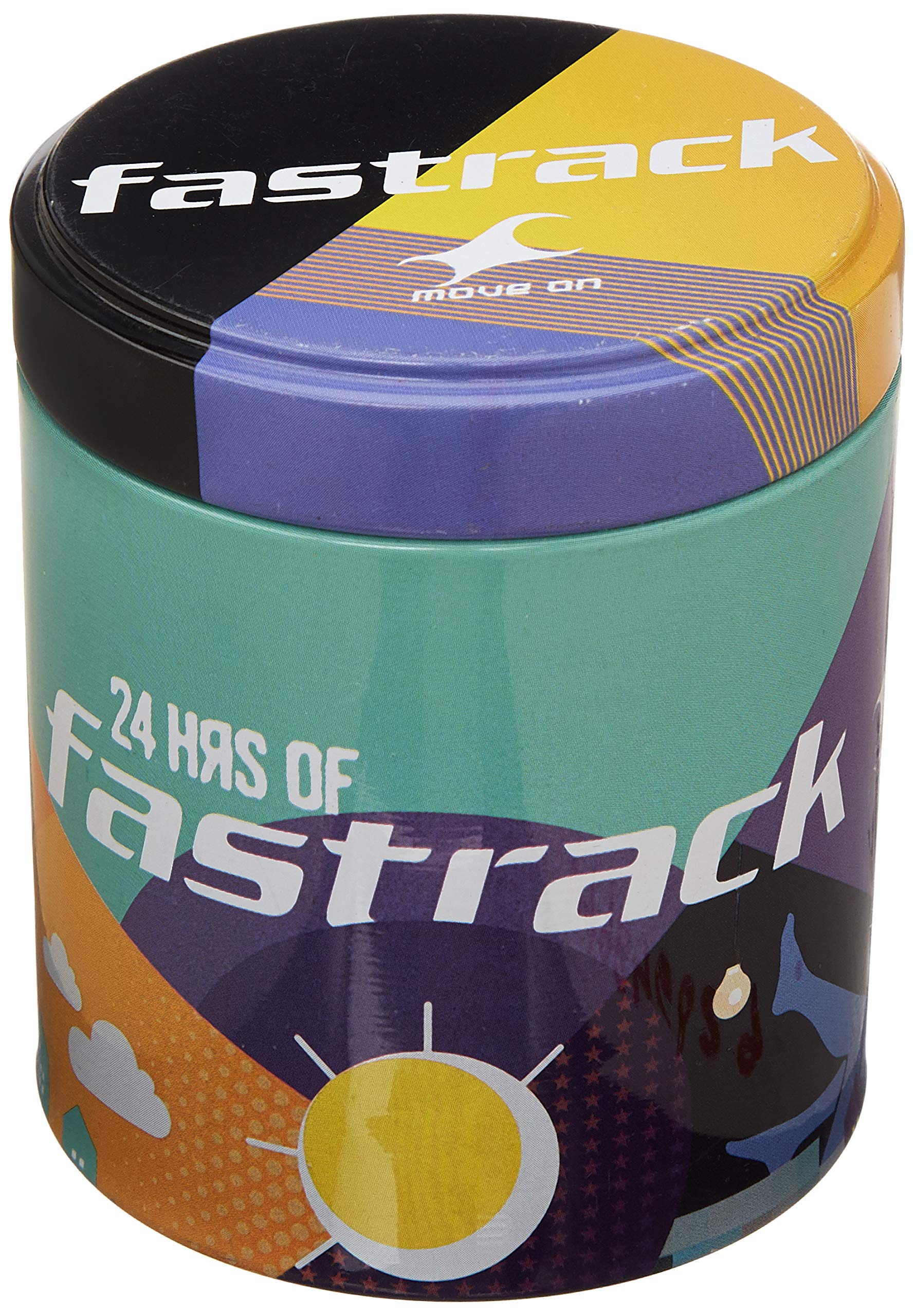 Fastrack Party Analog Black Dial Men's Watch -NM1474SM02 / NL1474SM02 ...