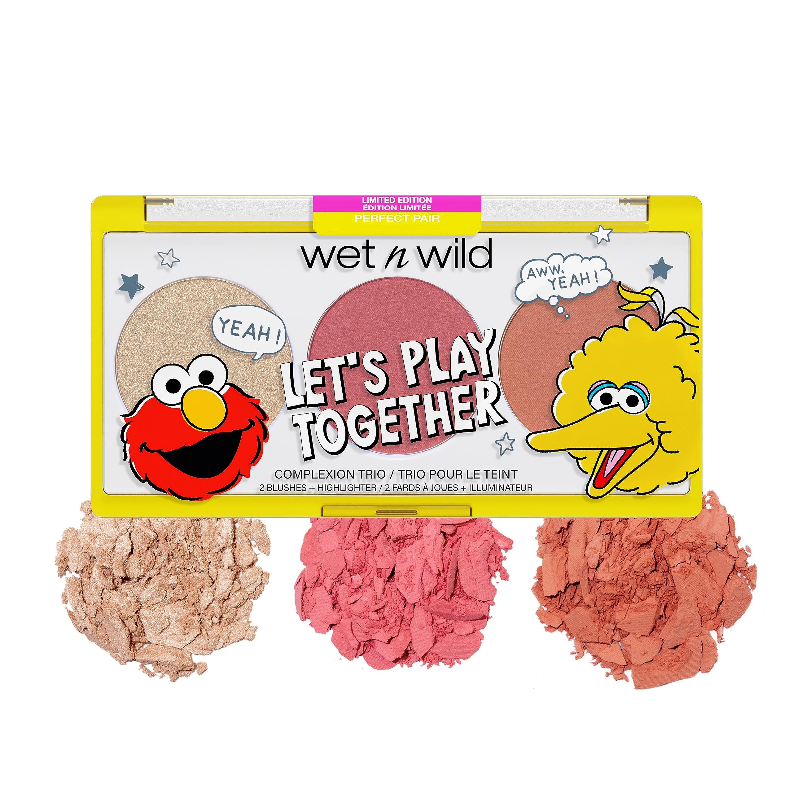 wet n wild x Sesame Street, Let’S Play Together, Complexion Trio Best ...