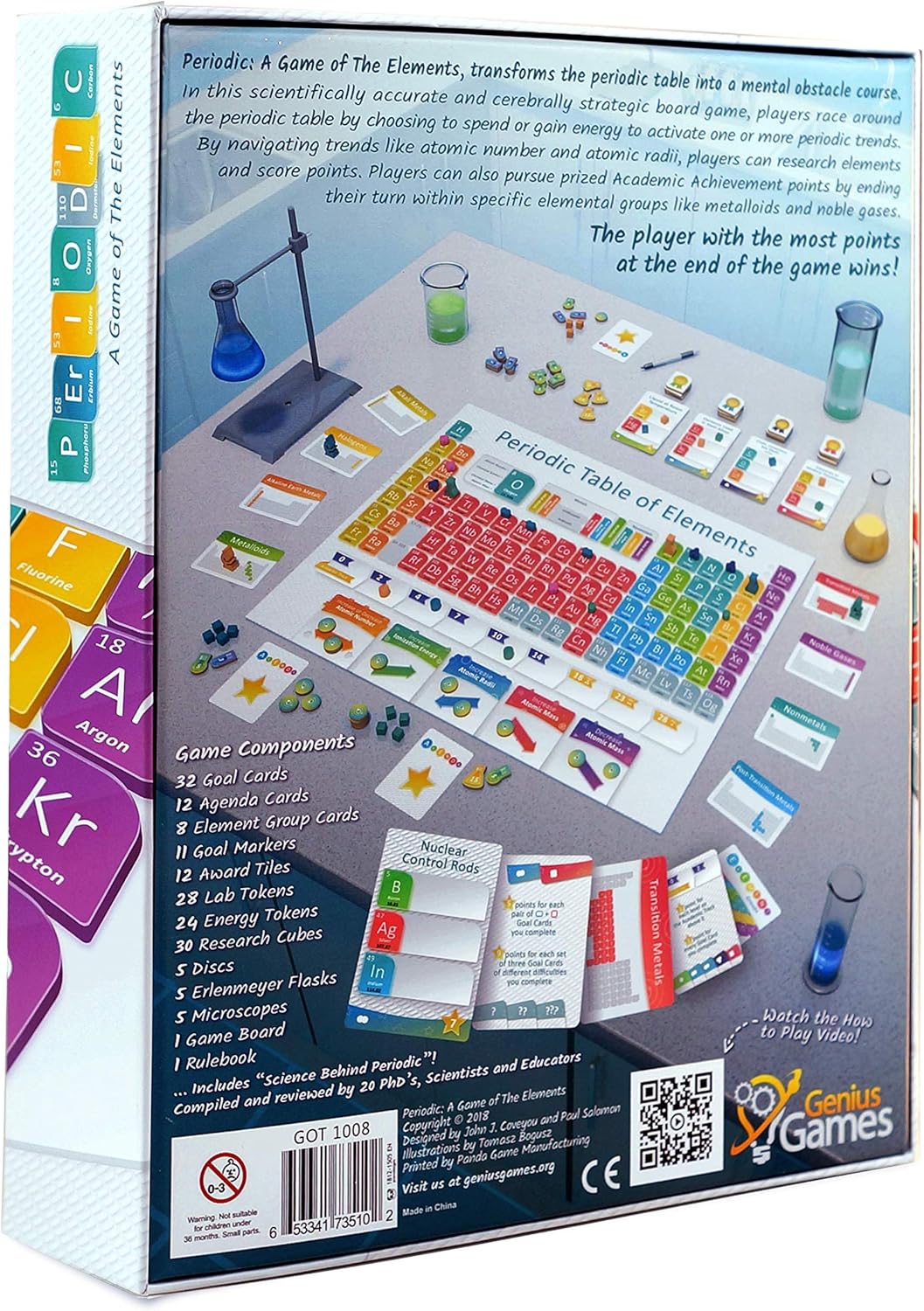 Periodic A Game of The Elements Board Game – BigaMart