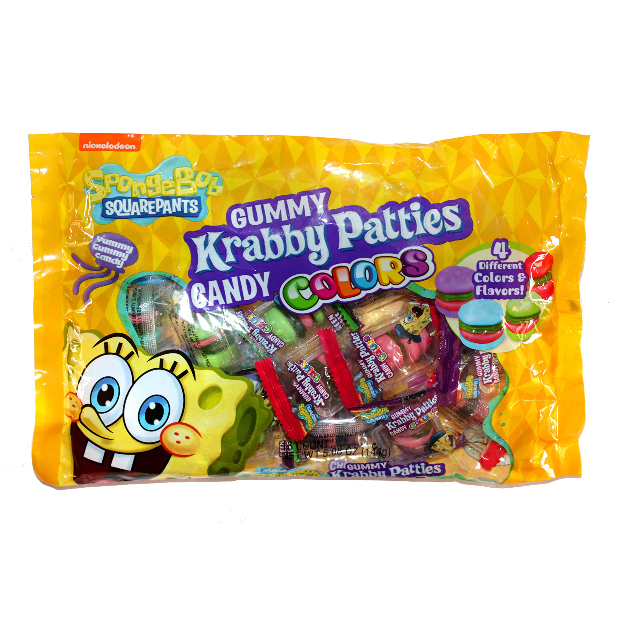 Frankford 1 Bag Spongebob Squarepants Gummy Krabby Patties Colors ...