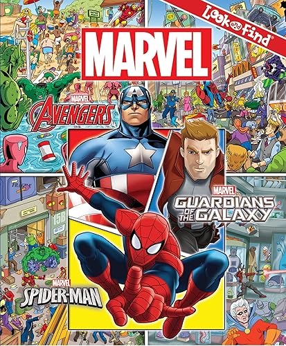Marvel - Avengers, Guardians of the Galaxy, and Spider-man Look and ...