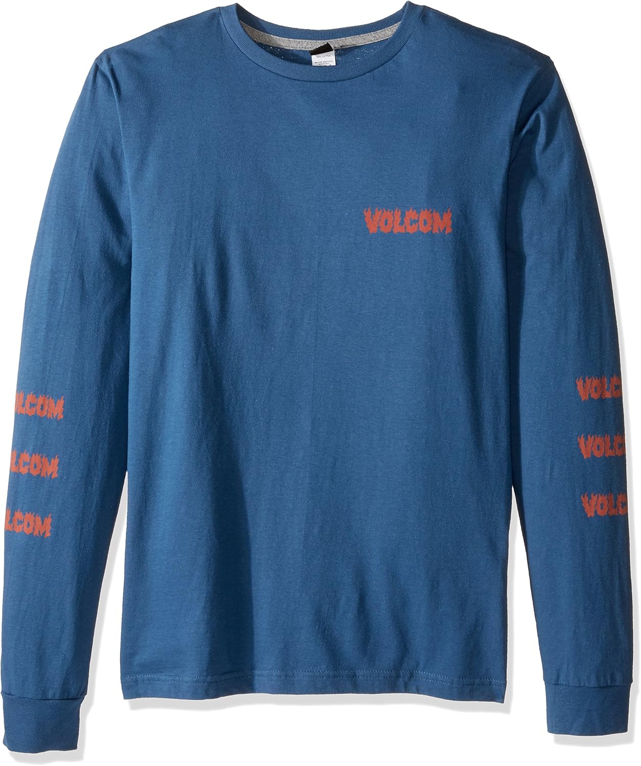 Buy Volcom Men's Hesh Long Sleeve T-Shirt, Smokey Blue, Large at Amazon.in