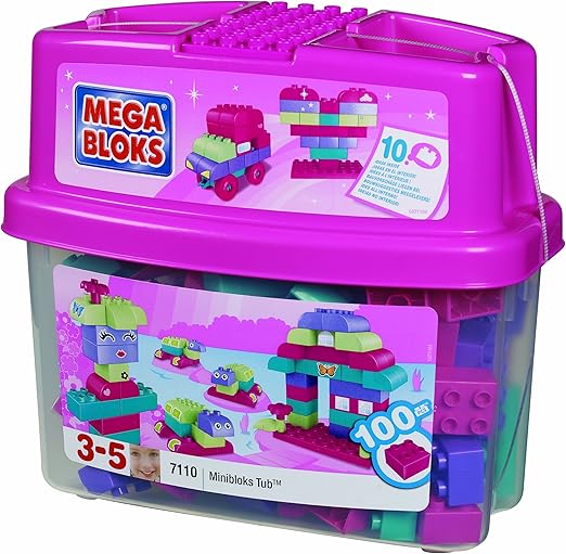 Mega Bloks Miniblocks Tub - Junior Starter Deluxe -: Amazon.co.uk: Toys ...