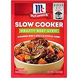 Amazon.com : McCormick Beef Stew Seasoning Mix (Pack of 4) 1.5 oz ...