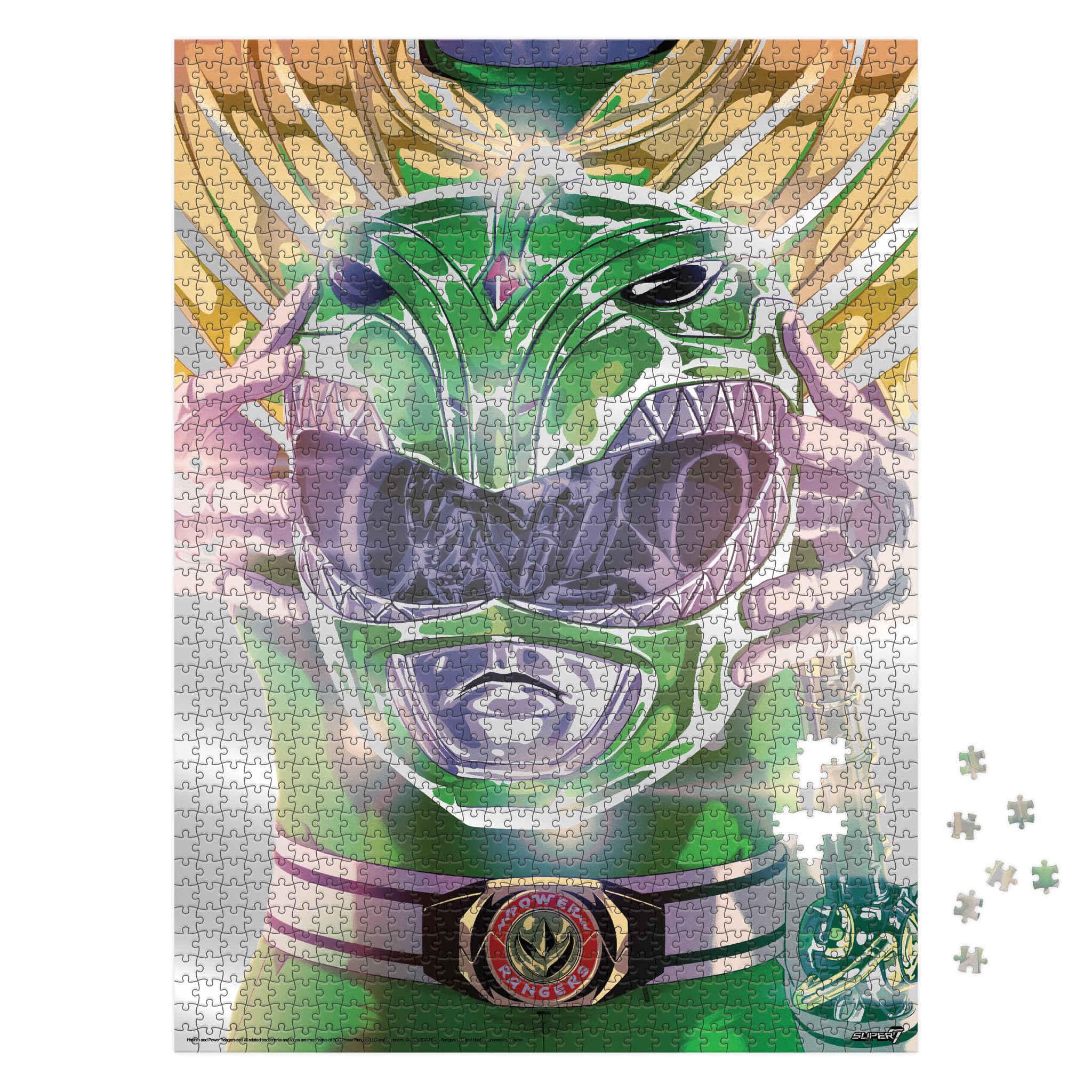 Mua Super7 Mighty Morphin Power Rangers Green Ranger Puzzle - 1,000 ...