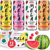 Amazon.com : Mela Watermelon Water (12-Pack) - Natural Hydrating Juice ...