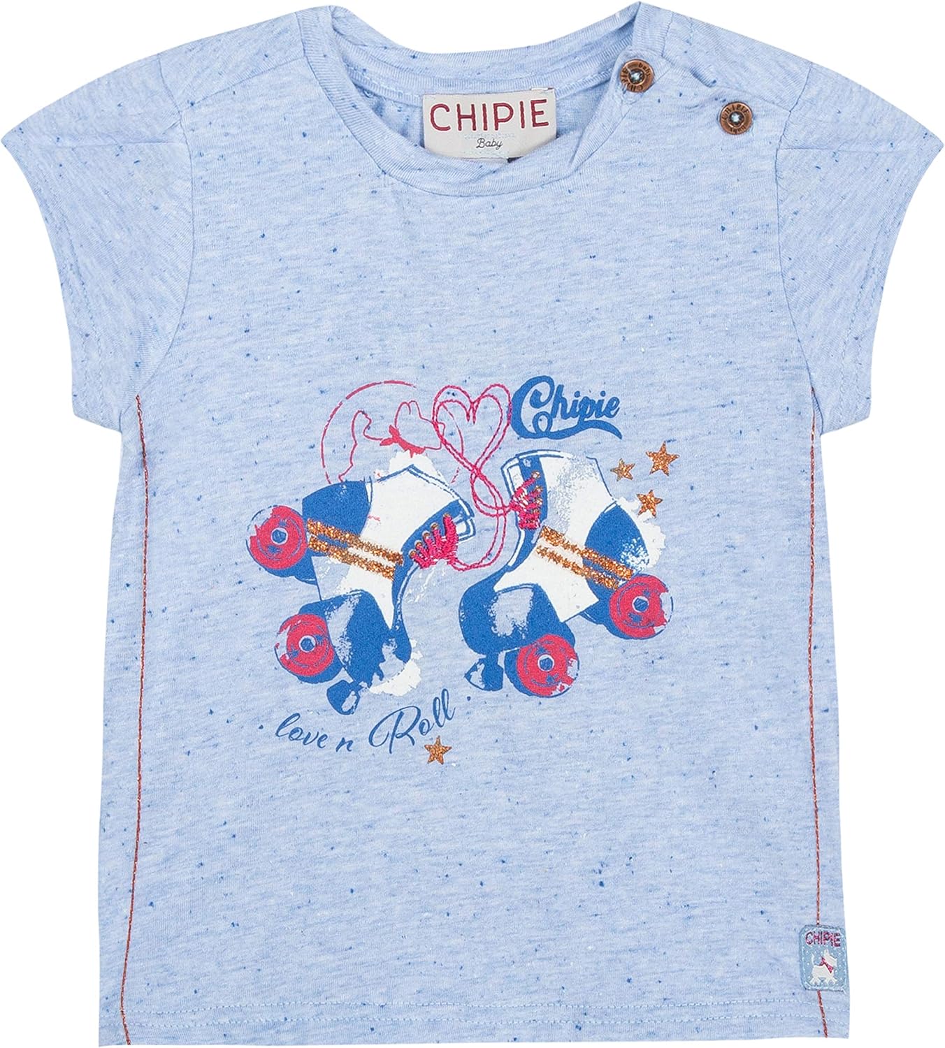 Chipie 8n10042 Short Sleeve tee-Shirt Camiseta, Azul (Cornflower 405 ...