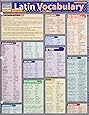 Latin Vocabulary (Quickstudy Reference Guides - Academic): BarCharts ...