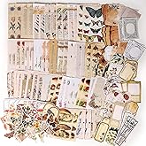 Amazon.com: Vintage Scrapbook Supplies Pack, Decorative Nature Retro ...