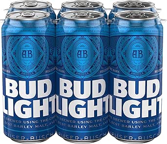 Amazon.com: Bud Light, 6 pk, 16 oz Cans, 4.2% ABV: Grocery & Gourmet Food