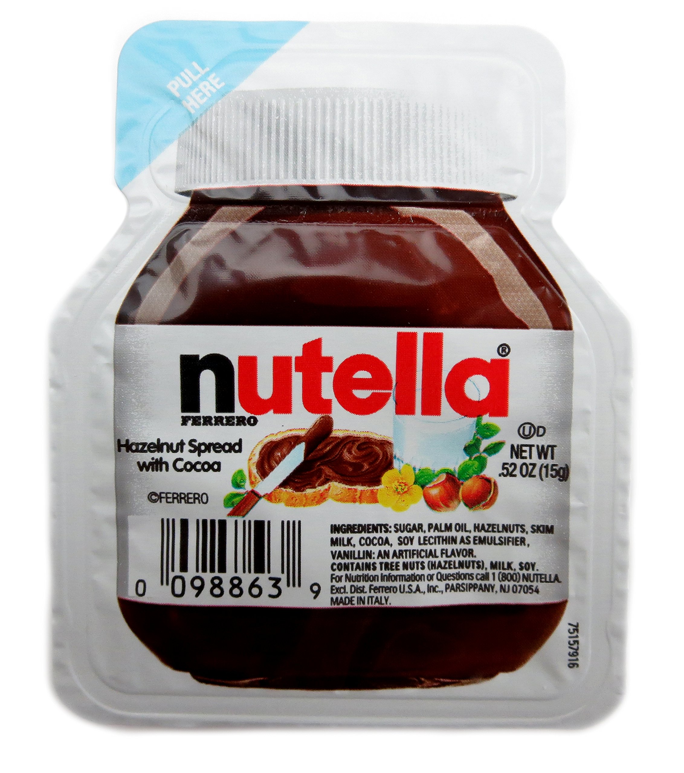 Nutella Single Serving Packages 15g 120 Count Packages | Pricepulse